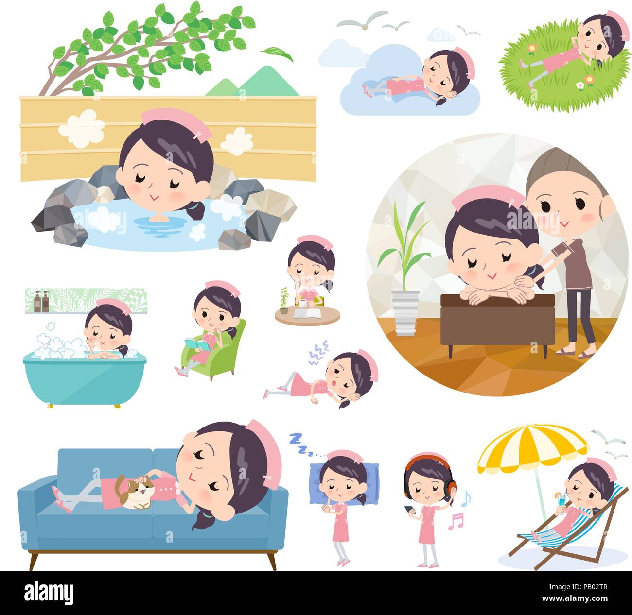 Clipart Of Stress Out Nurses