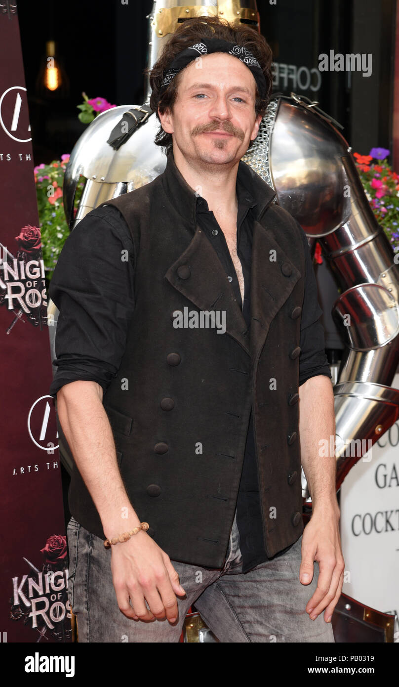 London, UK. Lucas Rush at Knights Of The Rose Press Night held at The ...