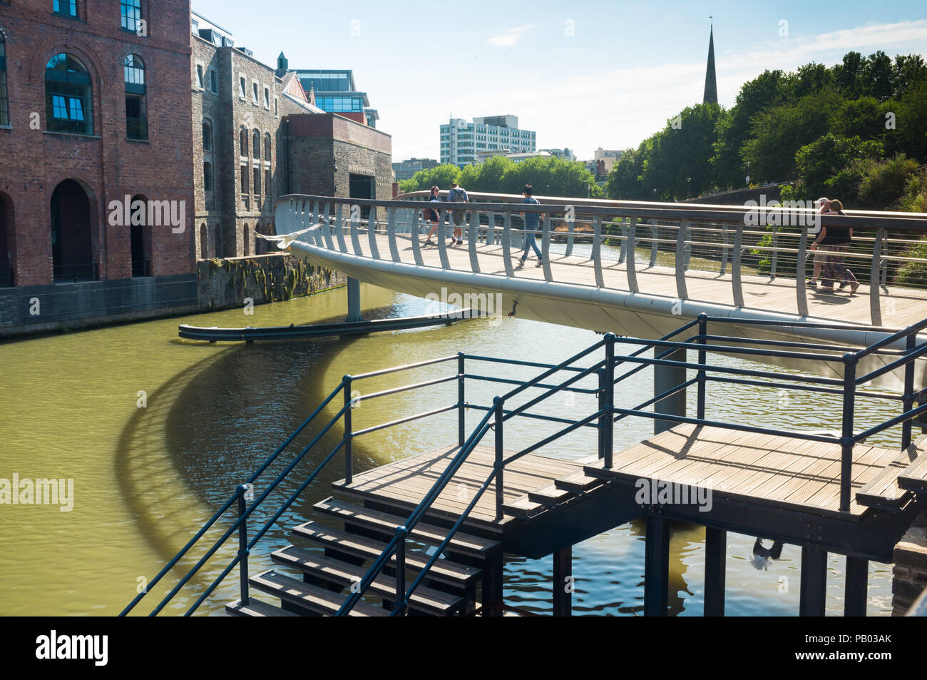 Castle Bridge, Bristol, UK Stock Photo - Alamy