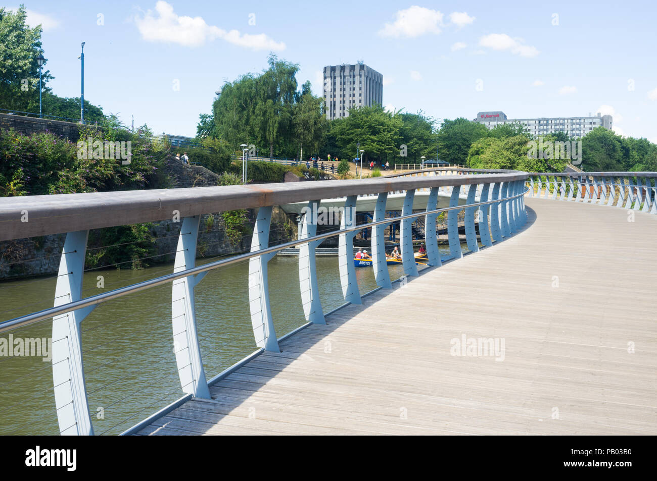 Castle Bridge, Bristol, UK Stock Photo - Alamy