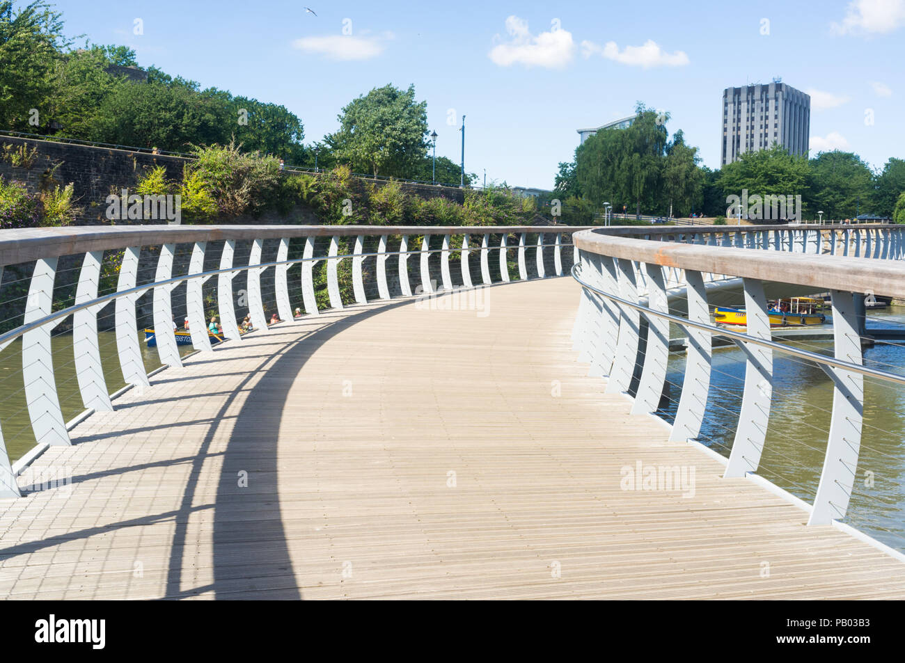 Castle Bridge, Bristol, UK Stock Photo - Alamy