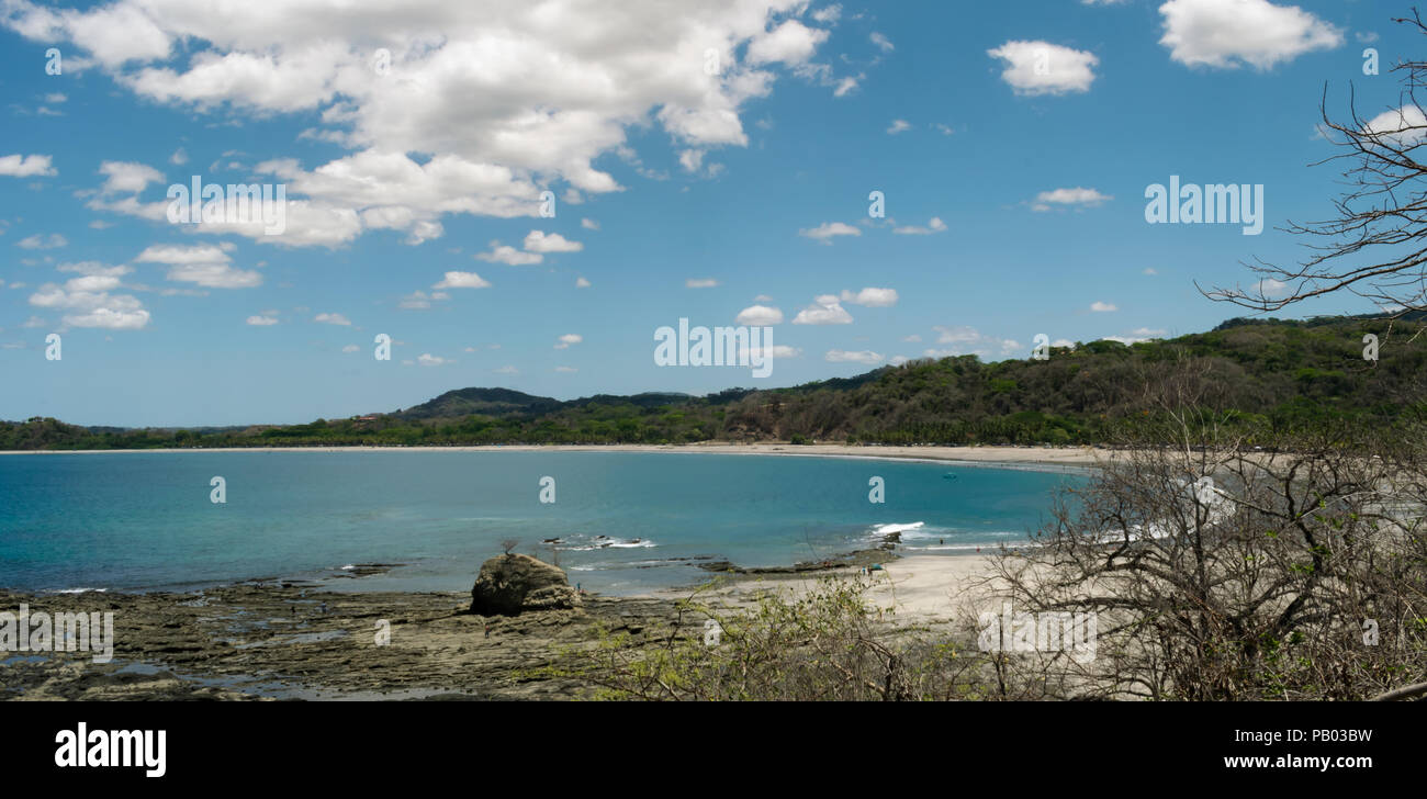 Amazing Panoramic view of Carrillo Beach, Costa Rica Stock Photo - Alamy