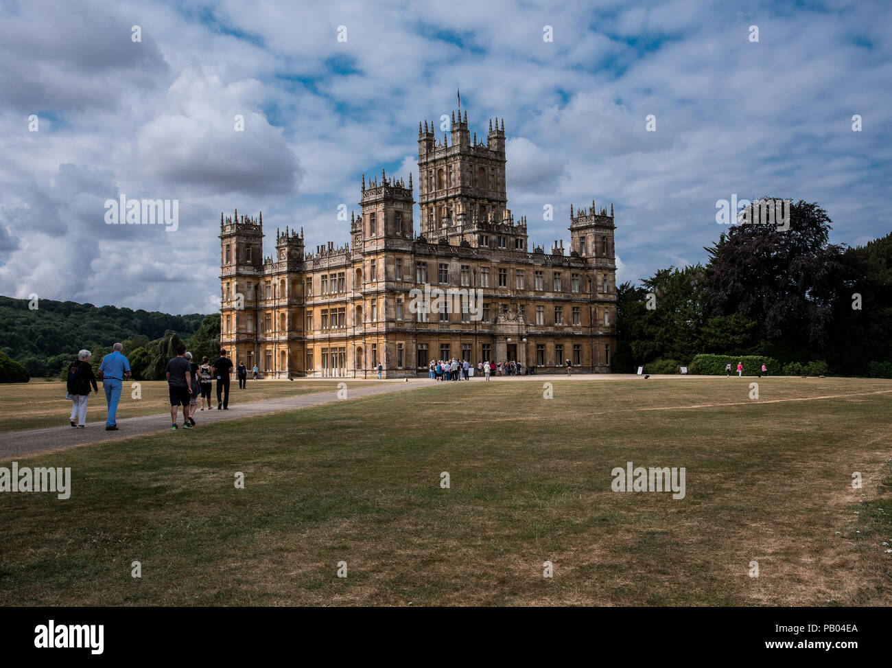 Highclere castle exterior hi-res stock photography and images - Alamy