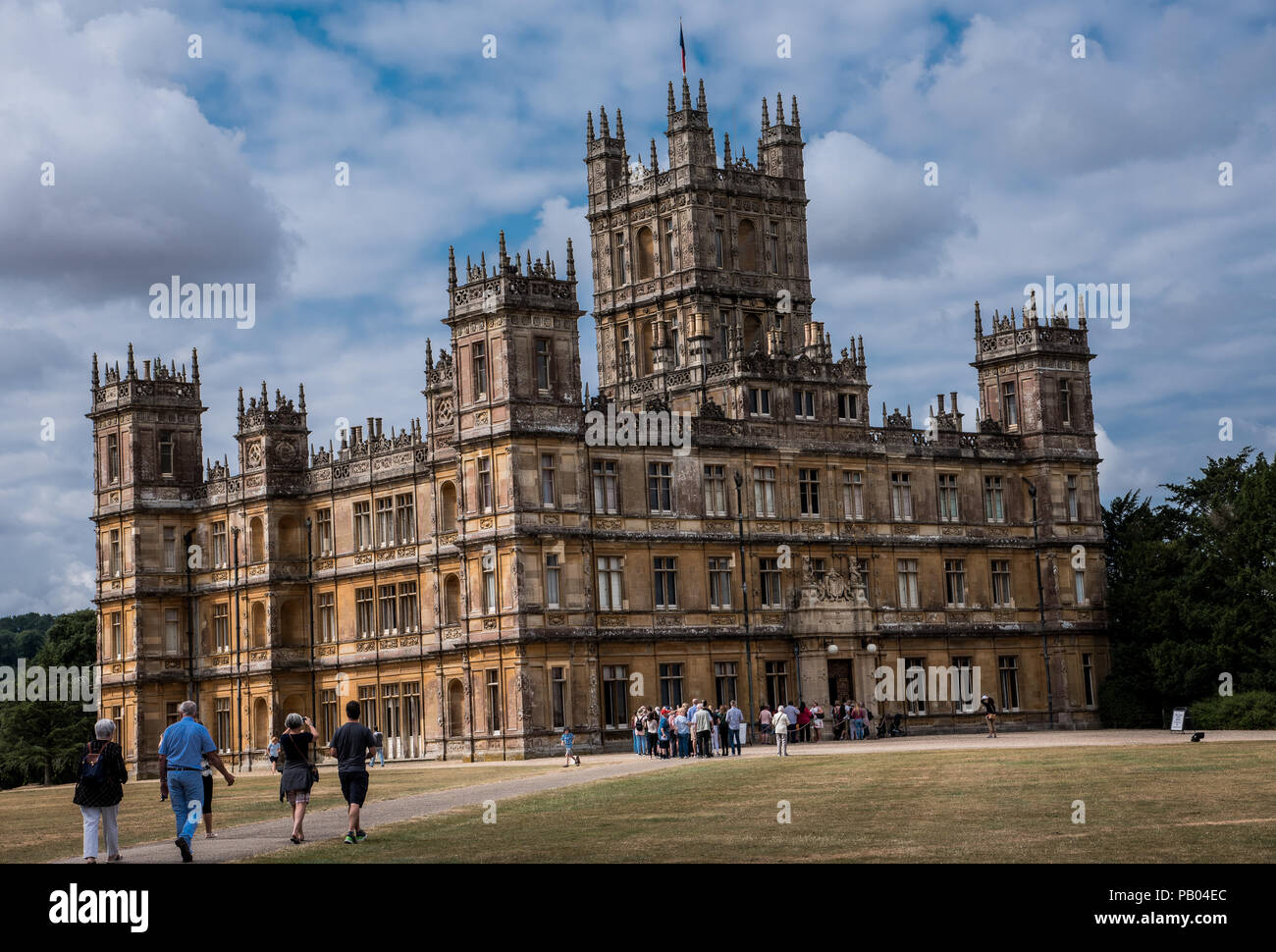 Highclere castle exterior hi-res stock photography and images - Alamy