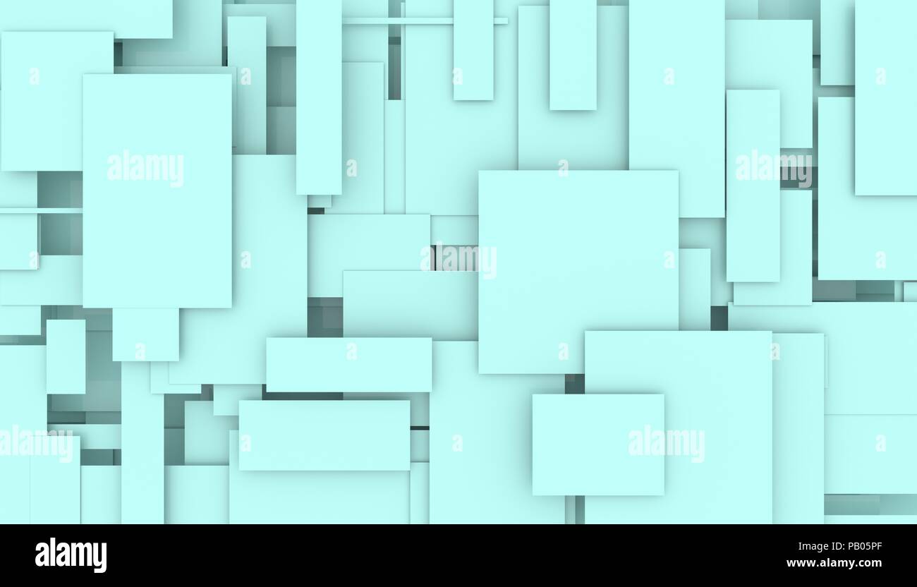 Illustration of moving rectangles Stock Photo - Alamy