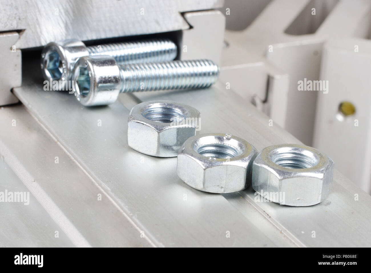 Industry concept - equipment repair background Stock Photo - Alamy