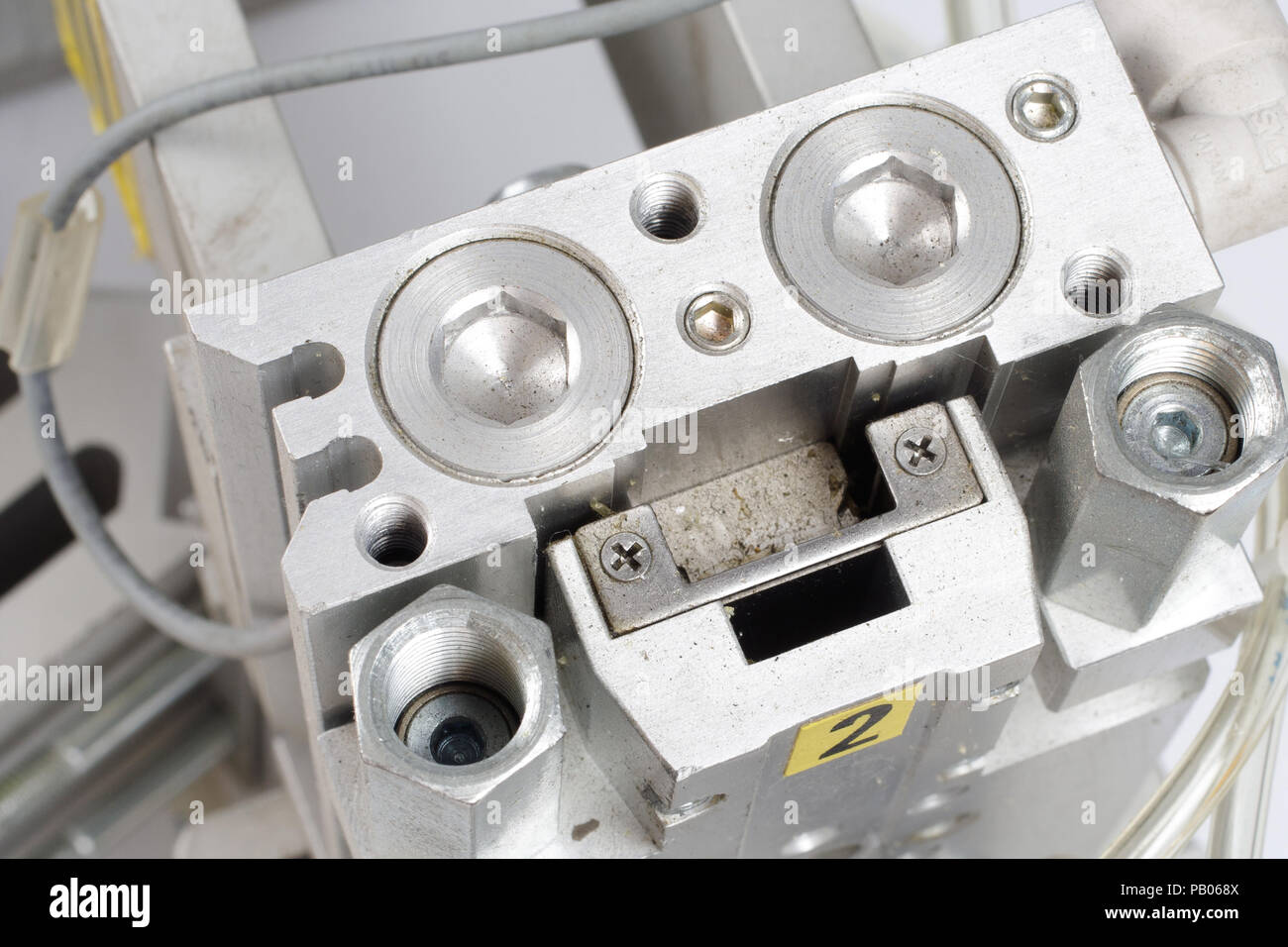 Industry concept - equipment repair background Stock Photo - Alamy
