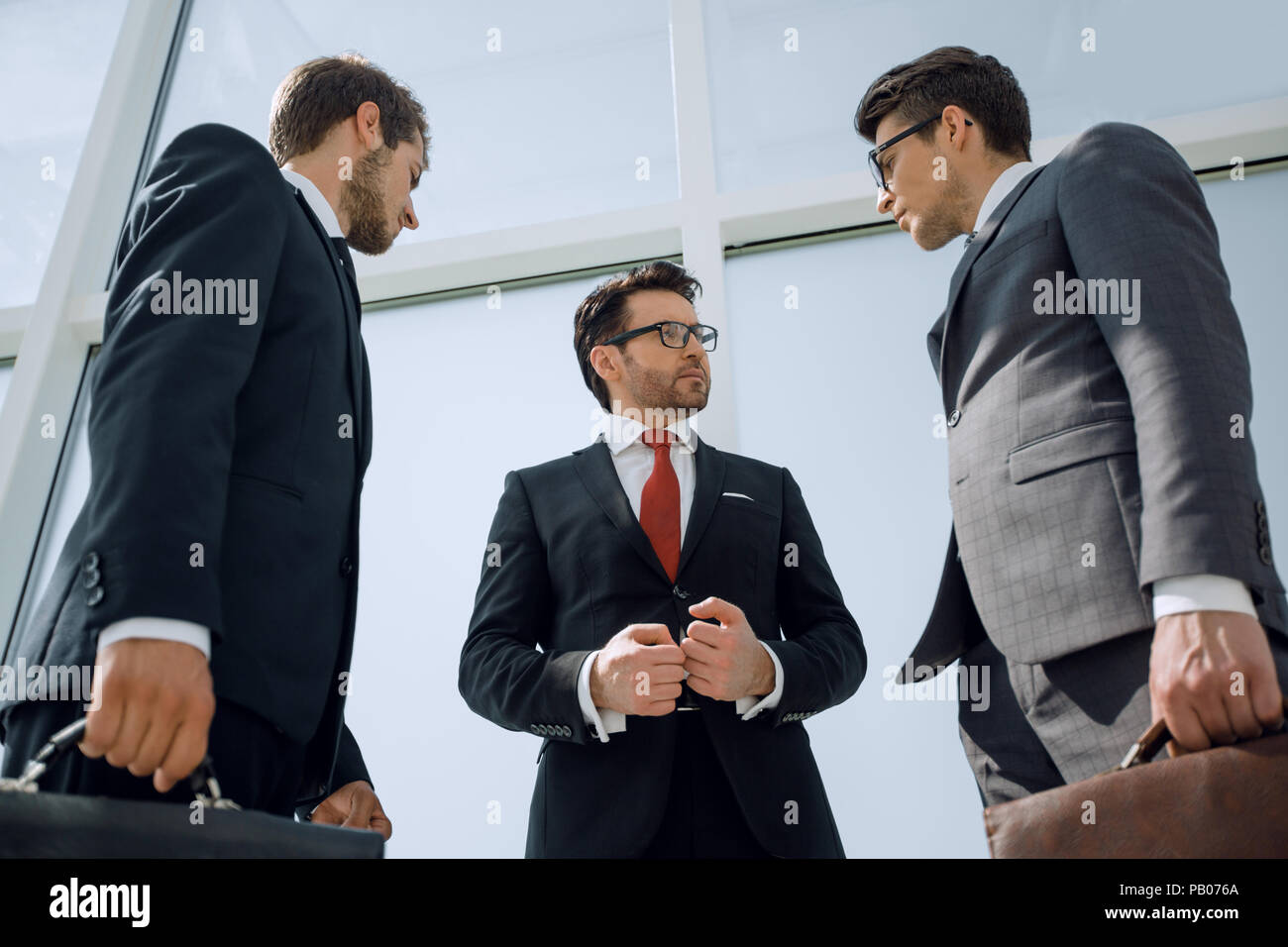 Group of angry people talking hi-res stock photography and images - Alamy