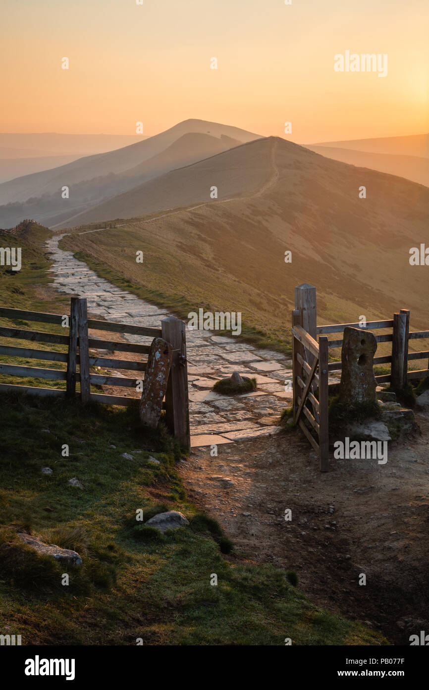 Mam Tor Gate High Resolution Stock Photography and Images - Alamy