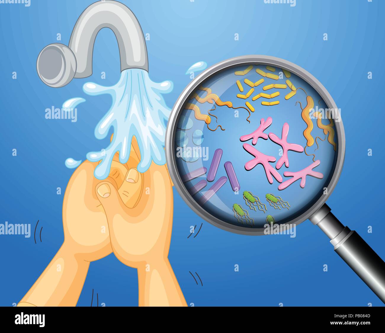 Close up hands drawing on Stock Vector Images - Alamy