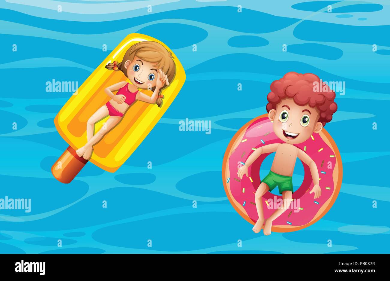 Plastic floats Stock Vector Images - Alamy