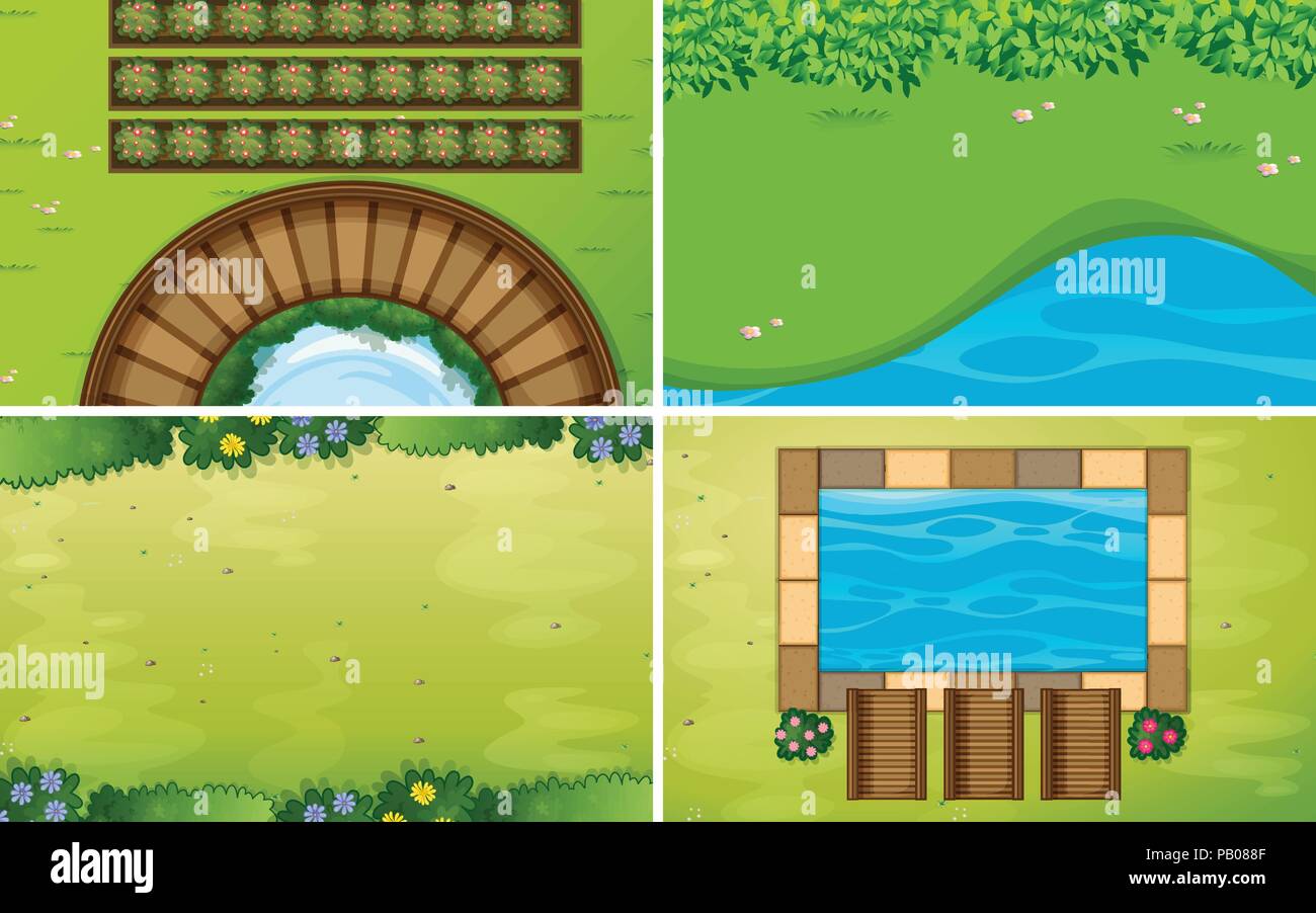 Landscape shot Stock Vector Images - Alamy