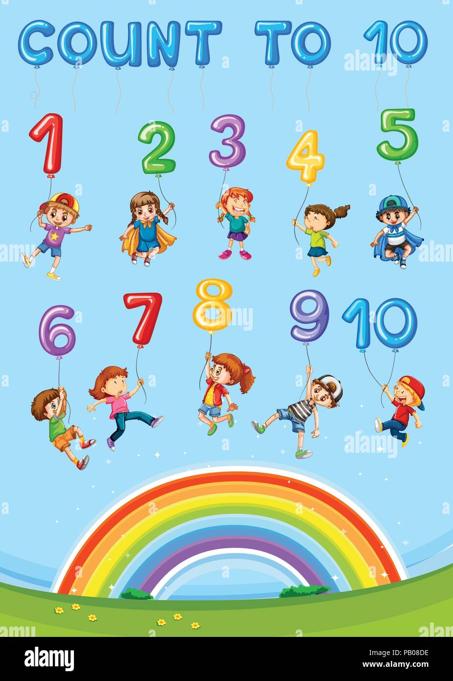 Math number counting chapter illustration Stock Vector Image & Art - Alamy