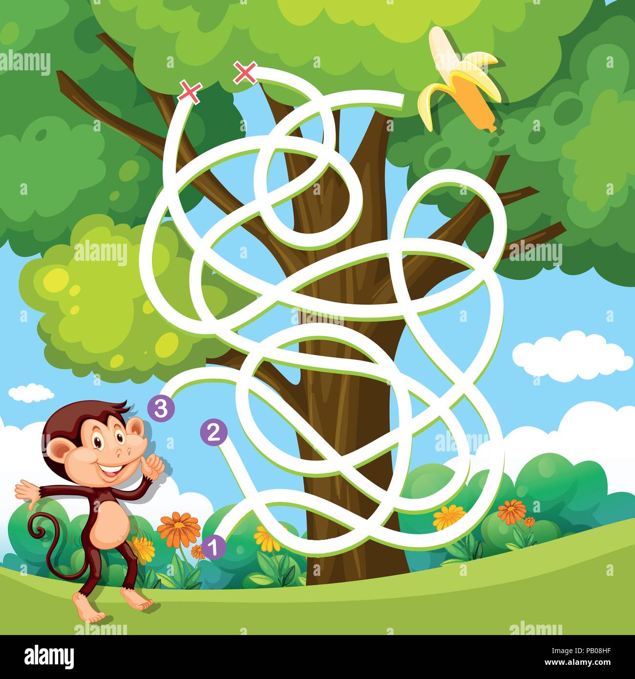 Jungle Maze Game at Cooper Nickle blog