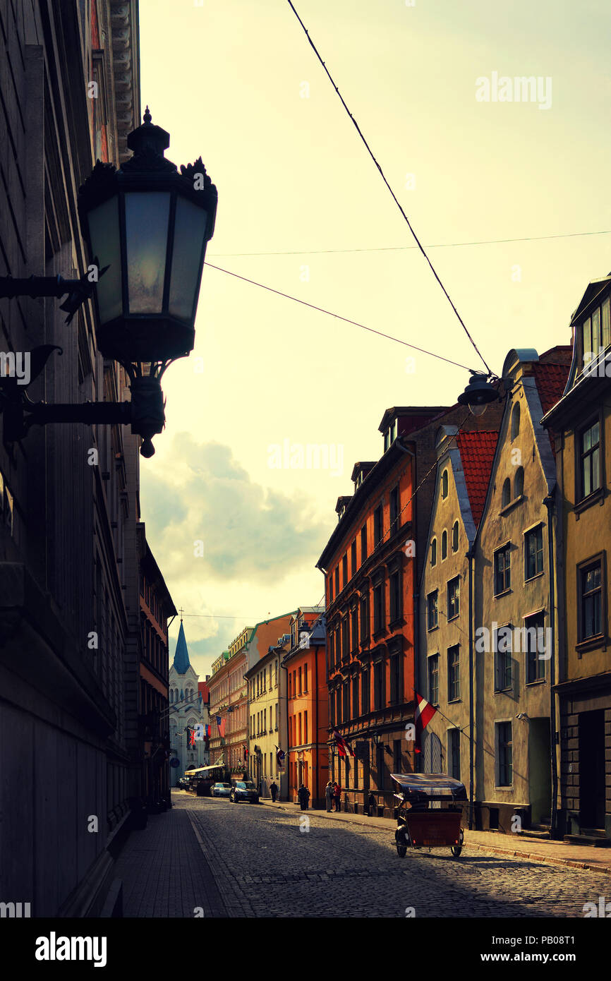 Riga rickshaw hi-res stock photography and images - Alamy