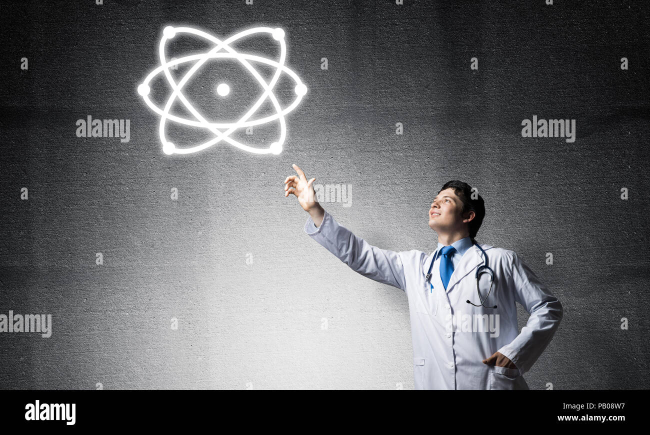 Molecular technology and medical industry Stock Photo - Alamy