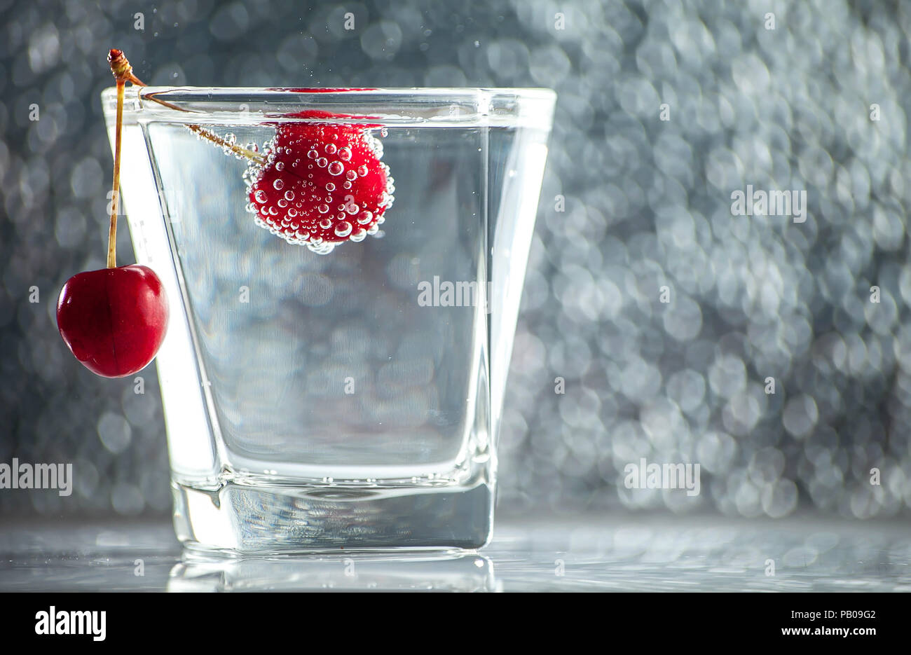 Glass cherry hi-res stock photography and images - Alamy