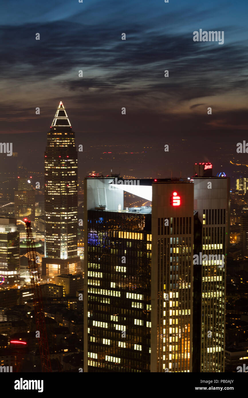 Frankfurt tower view hi-res stock photography and images - Alamy