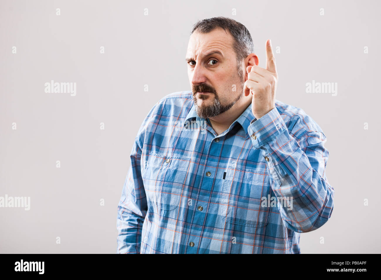 Rage angry furious caucasian mature hi-res stock photography and images ...