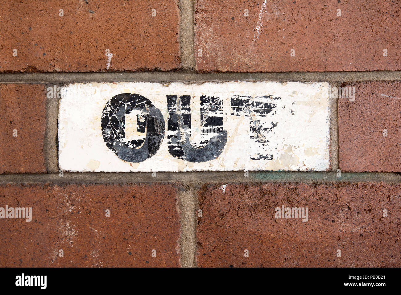 Faded brick hi-res stock photography and images - Alamy
