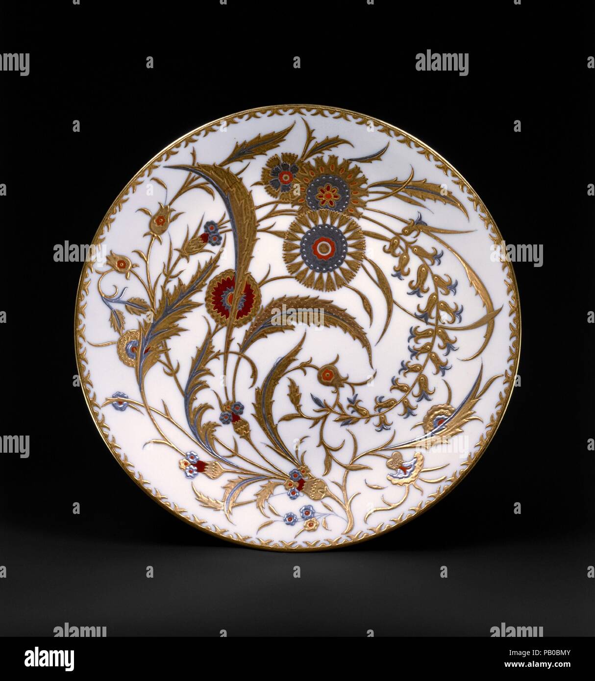 Plate. Culture: British, Stoke-on-Trent, Staffordshire. Dimensions ...