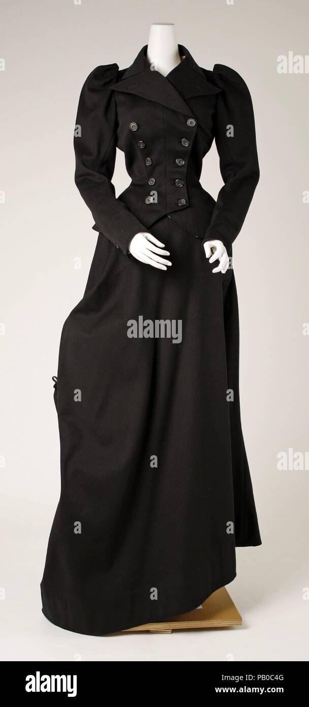 Riding habit. Culture: American. Date: 1893. Museum: Metropolitan ...