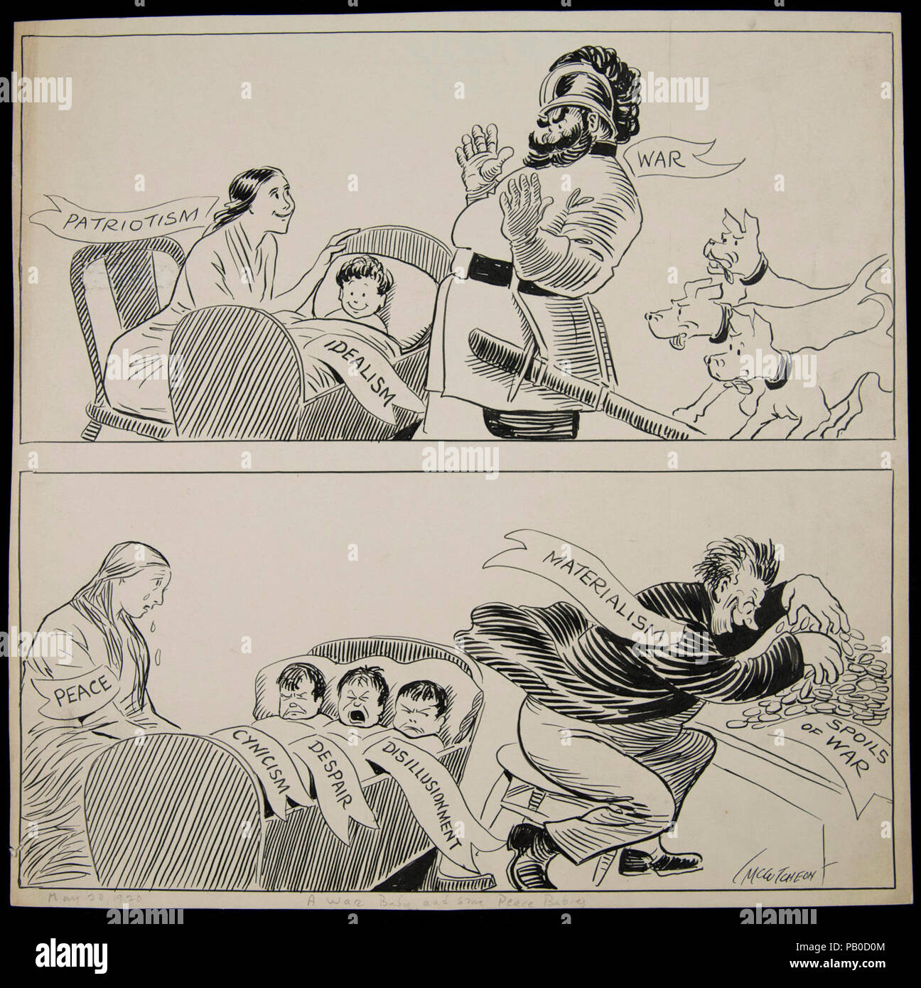 War baby hi-res stock photography and images - Alamy