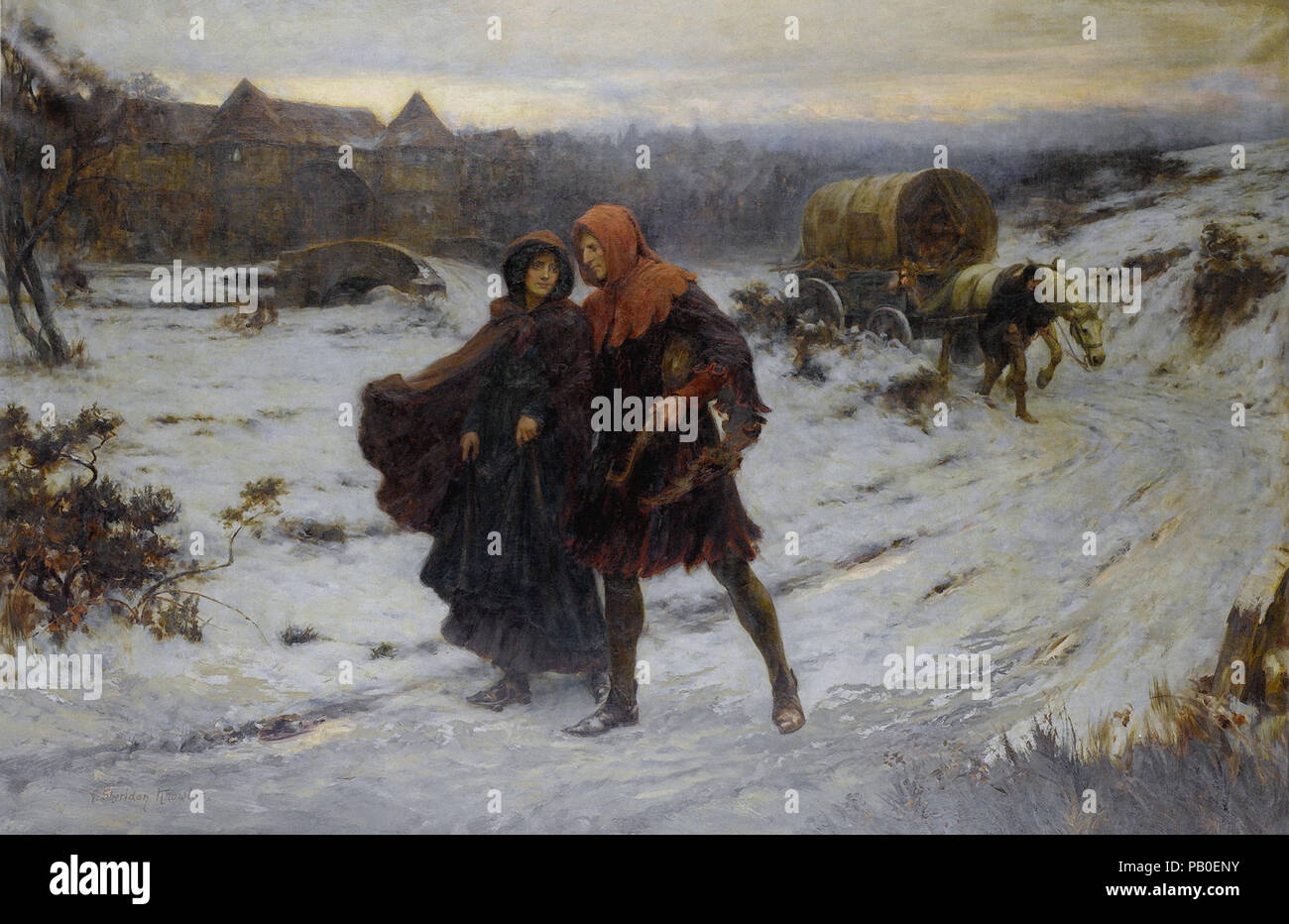 George sheridan knowles hi-res stock photography and images - Alamy