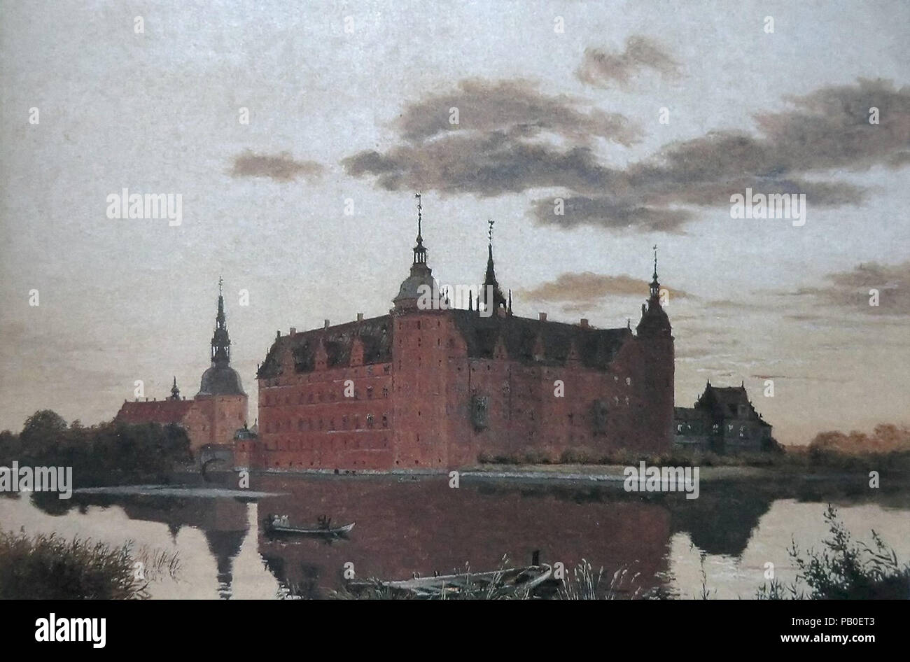 Kobke Christen - Fredericksborg Castle Seen from Jaegerbakken (Study ...
