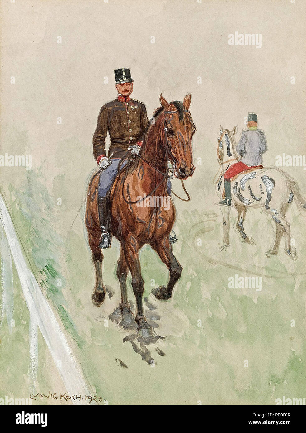 Officer on the horse hi-res stock photography and images - Alamy