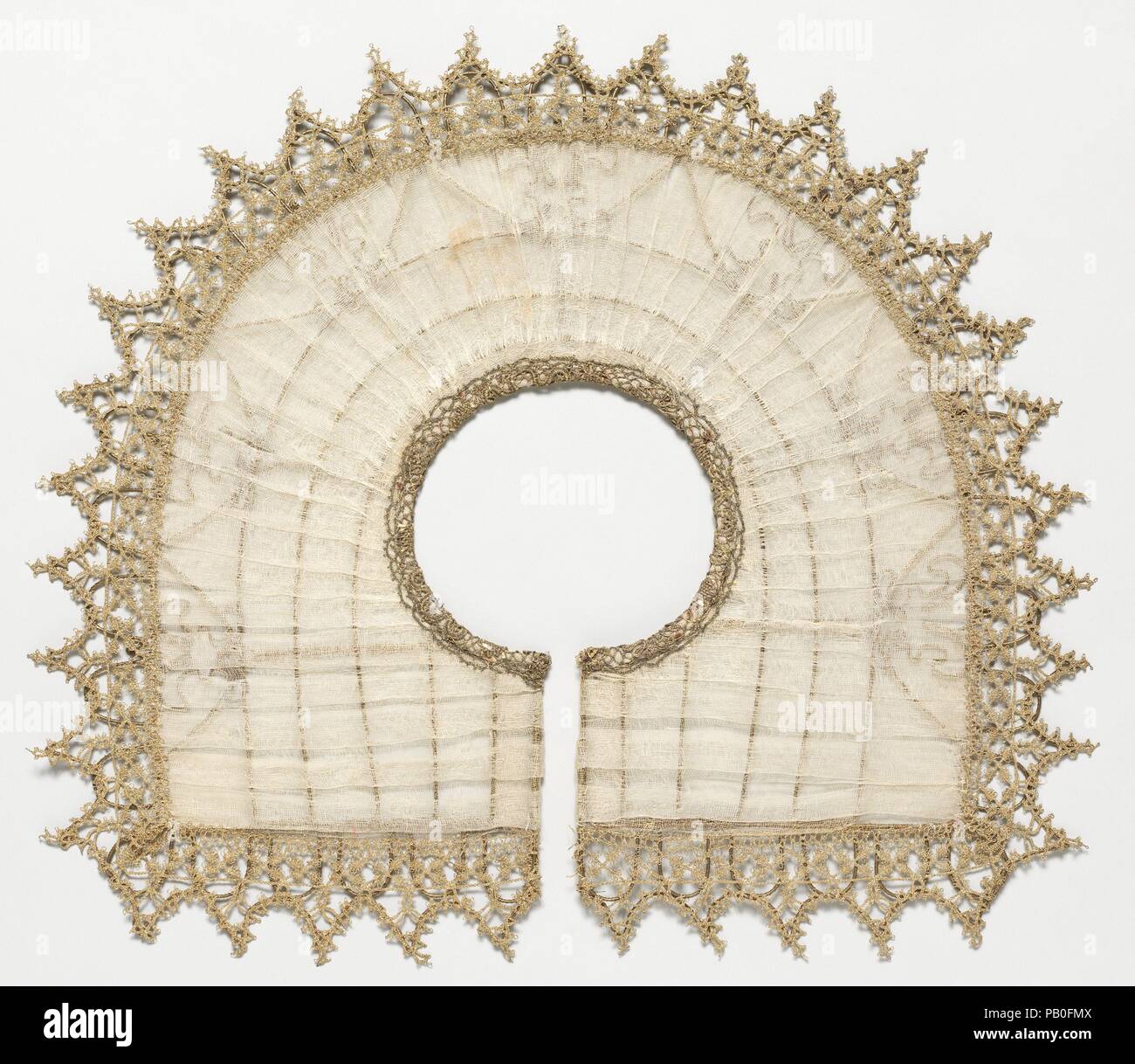 Rebato (collar). Culture: possibly French. Dimensions: L. 15 3/4 x W ...