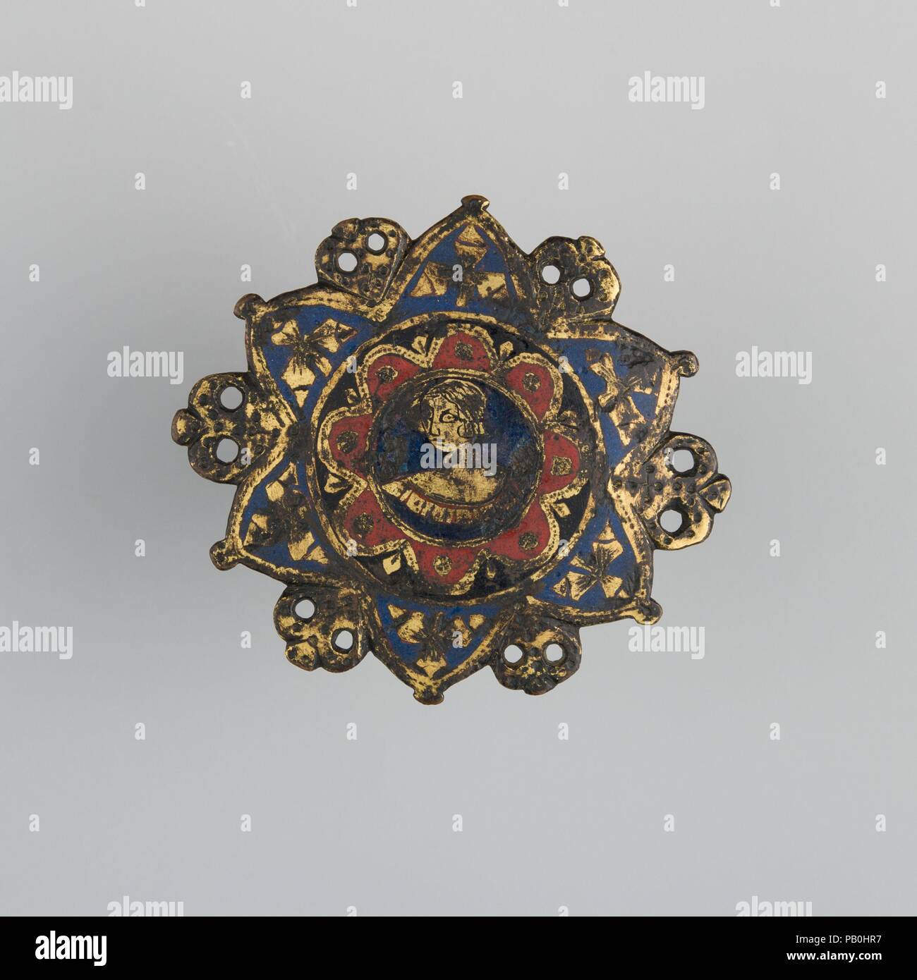 Badge (probably Mounting from Horse Harness). Culture: Spanish ...