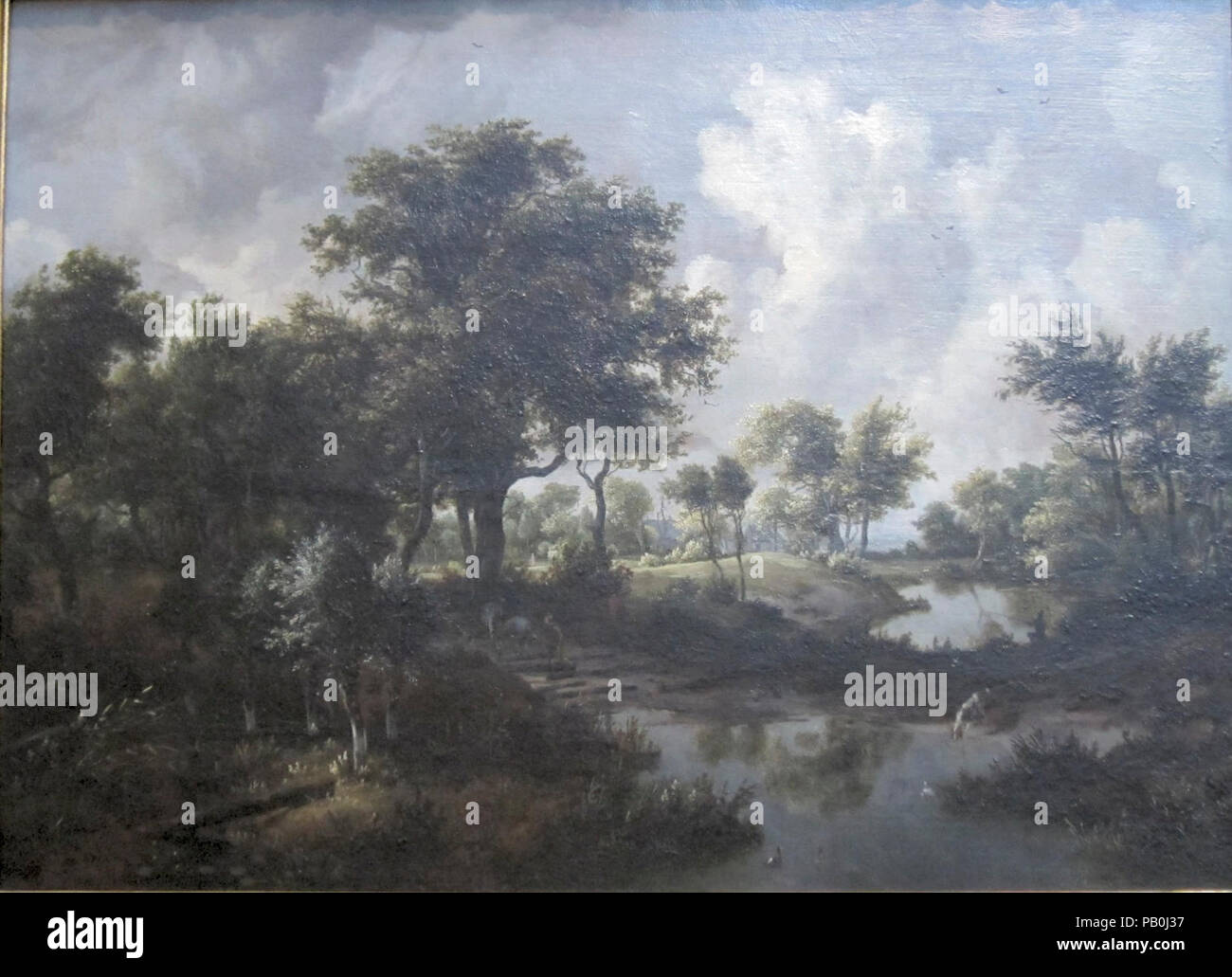 Meindert hobbema a wooded landscape hi-res stock photography and images ...