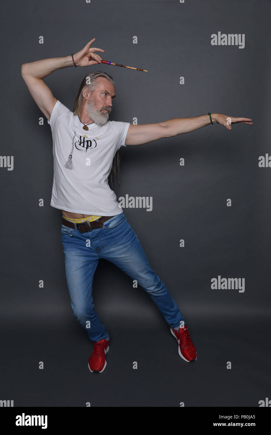 Actor Jon Campling at the DraigCon Harry Potter Convention, The ...