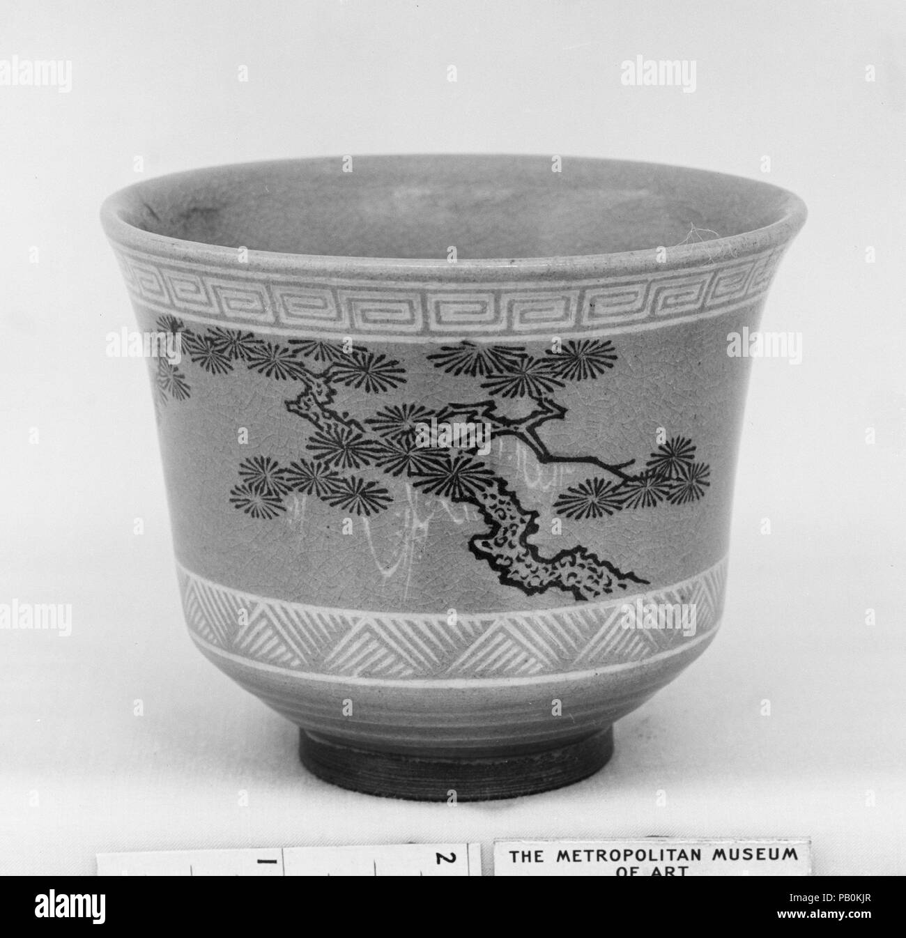 Deep Cup. Culture: Japan. Dimensions: H. 3 1/4 in. (8.3 cm); Diam. 3 7/ ...