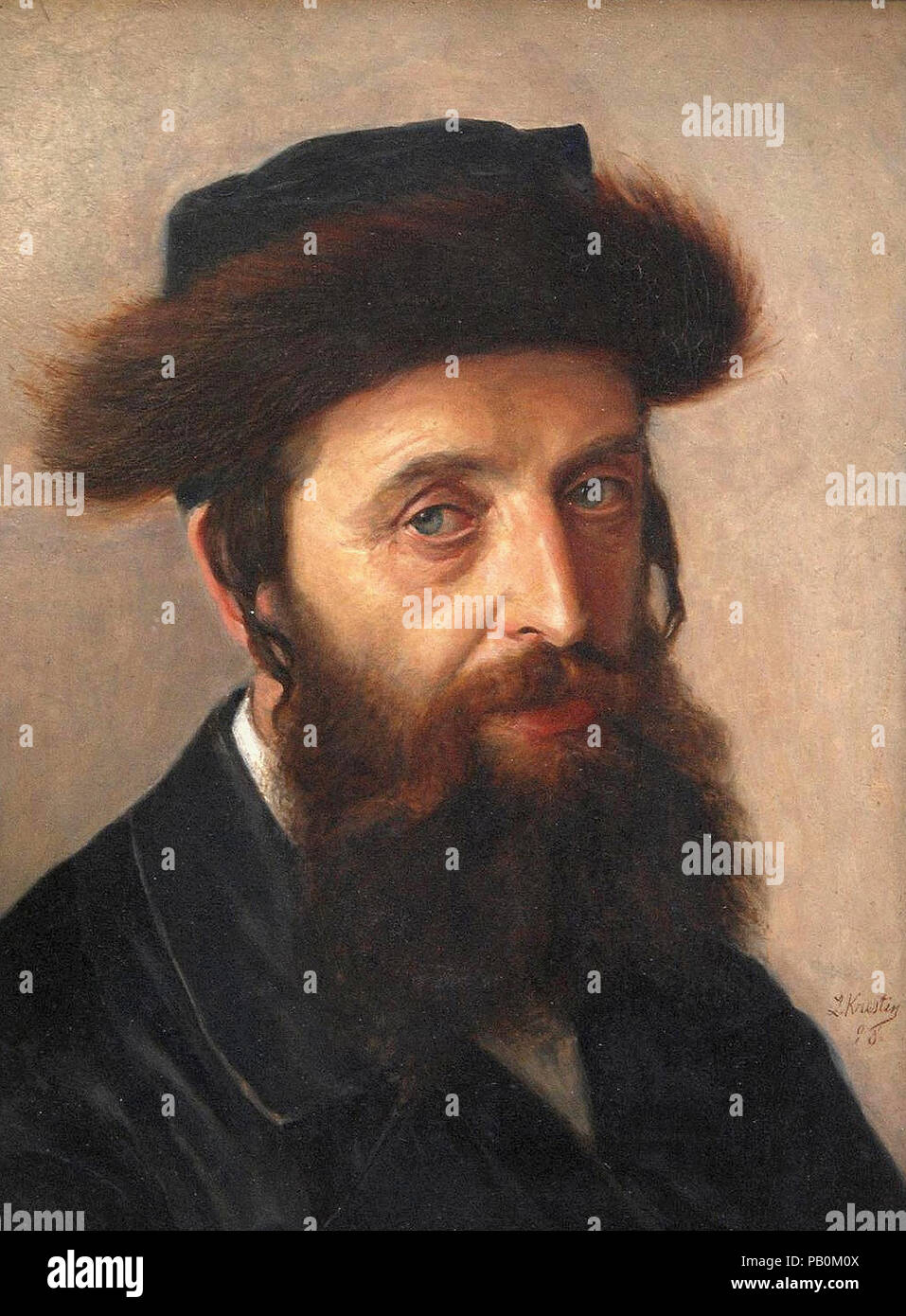 Krestin Lazar - Portrait of Hasid Stock Photo - Alamy