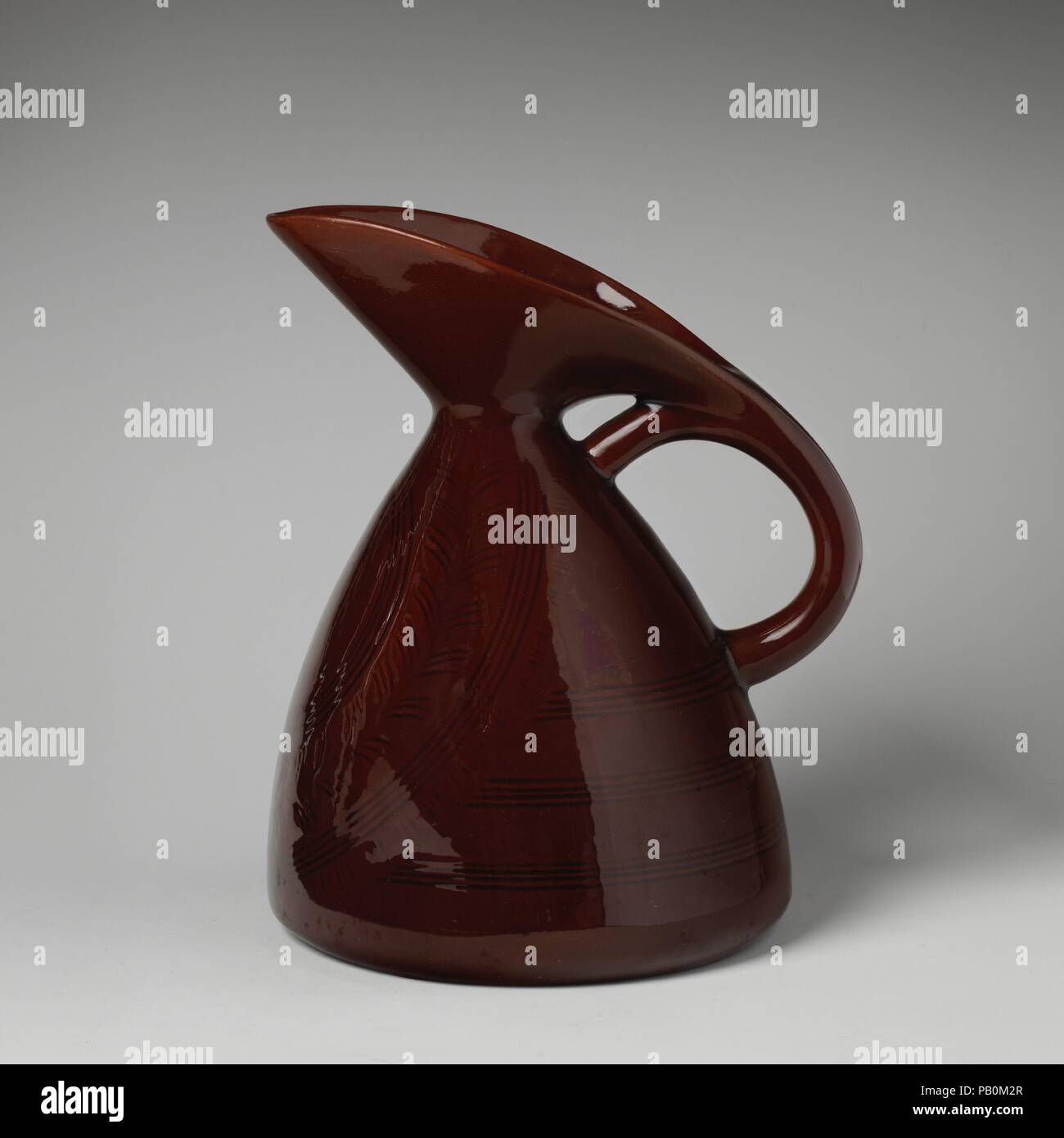 Pitcher. Culture: British, Linthorpe, Yorkshire. Dimensions: Height: 7 ...