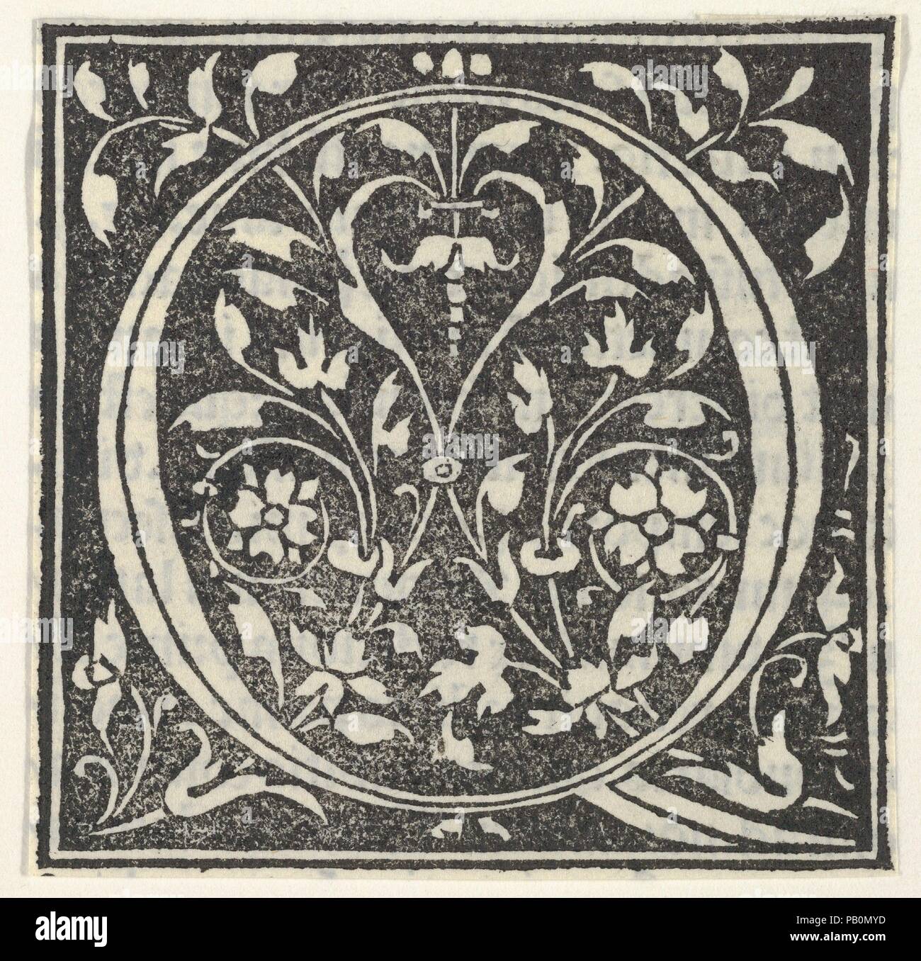 Initial letter Q. Artist: Anonymous, Italian, 15th century. Dimensions ...