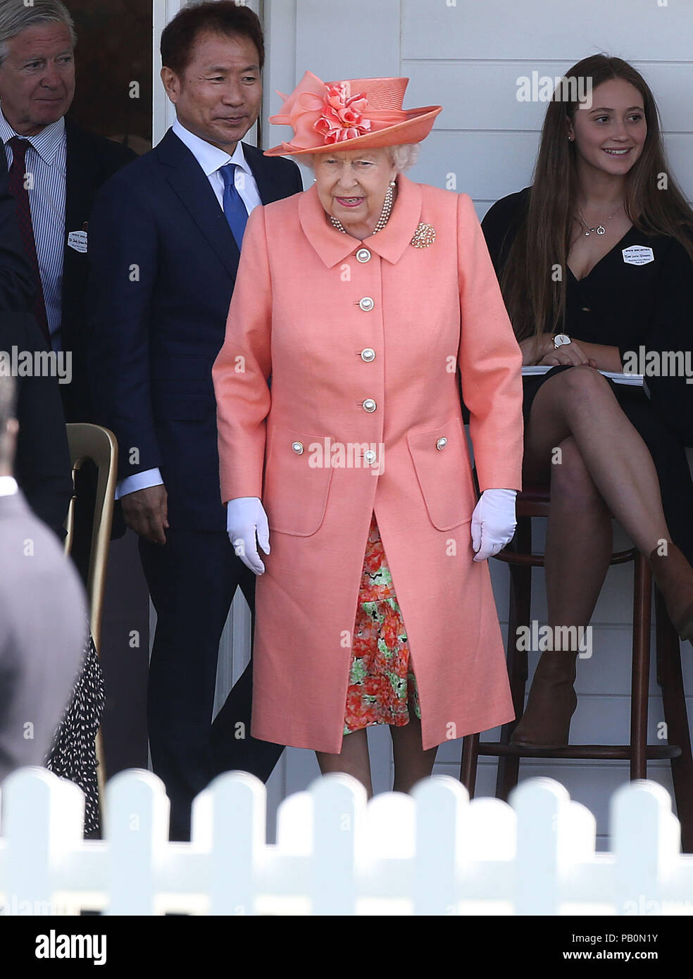 The Queen and Prince Philip, Duke of Edinburgh attend Royal Windsor Cup ...