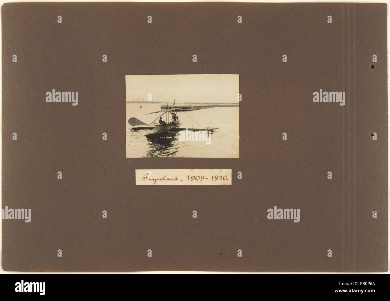 Flyvebaad, 1909-1910. Artist: Jacob Christian Hansen Ellehammer (Danish ...