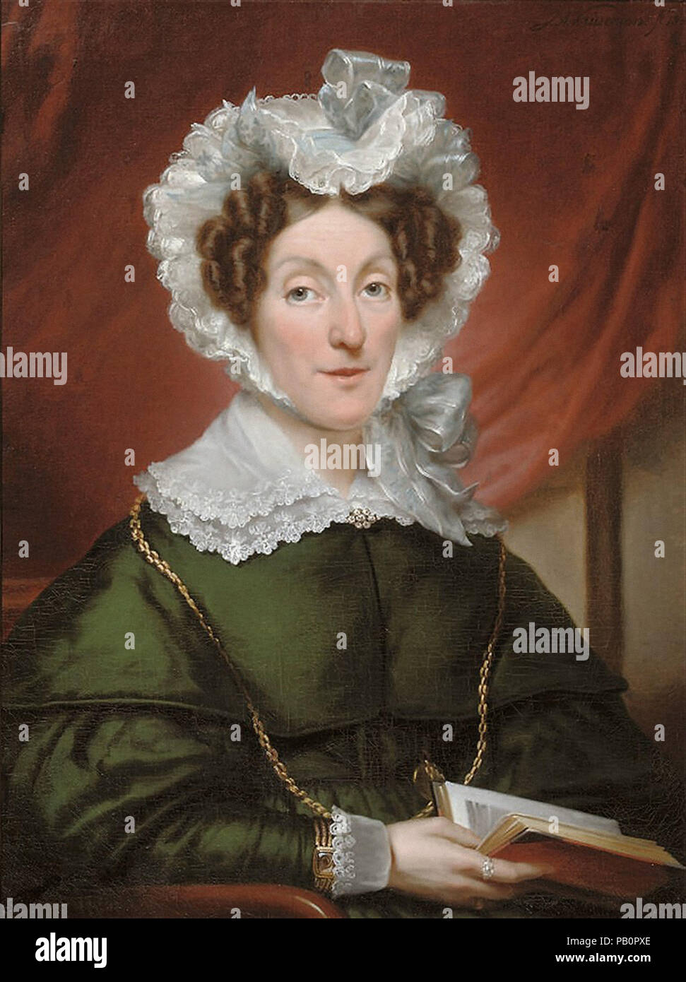 Green lady painting hi-res stock photography and images - Alamy