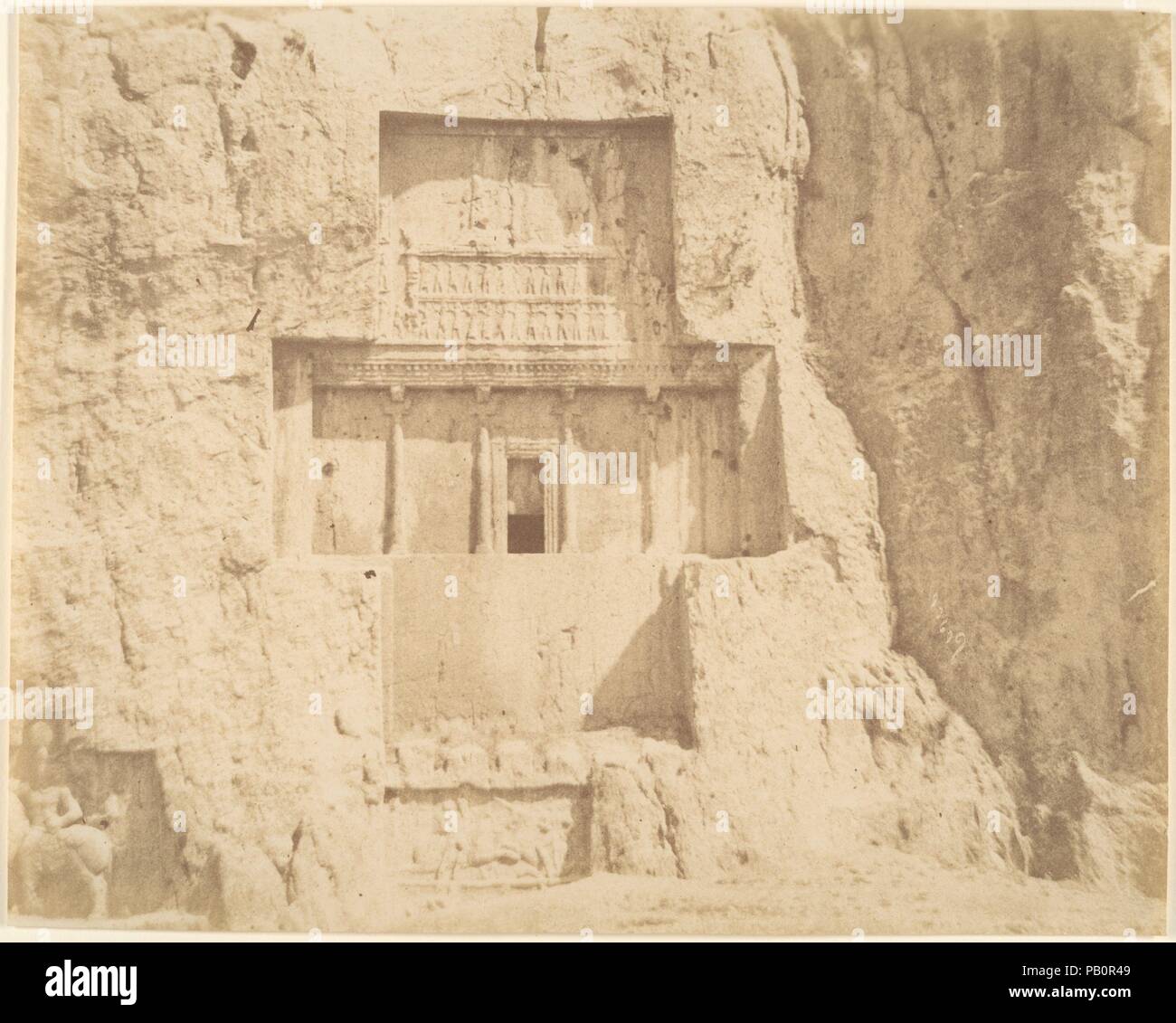 (11) [Naksh-i Rustam]. Artist: Luigi Pesce (Italian, 1818-1891). Date ...