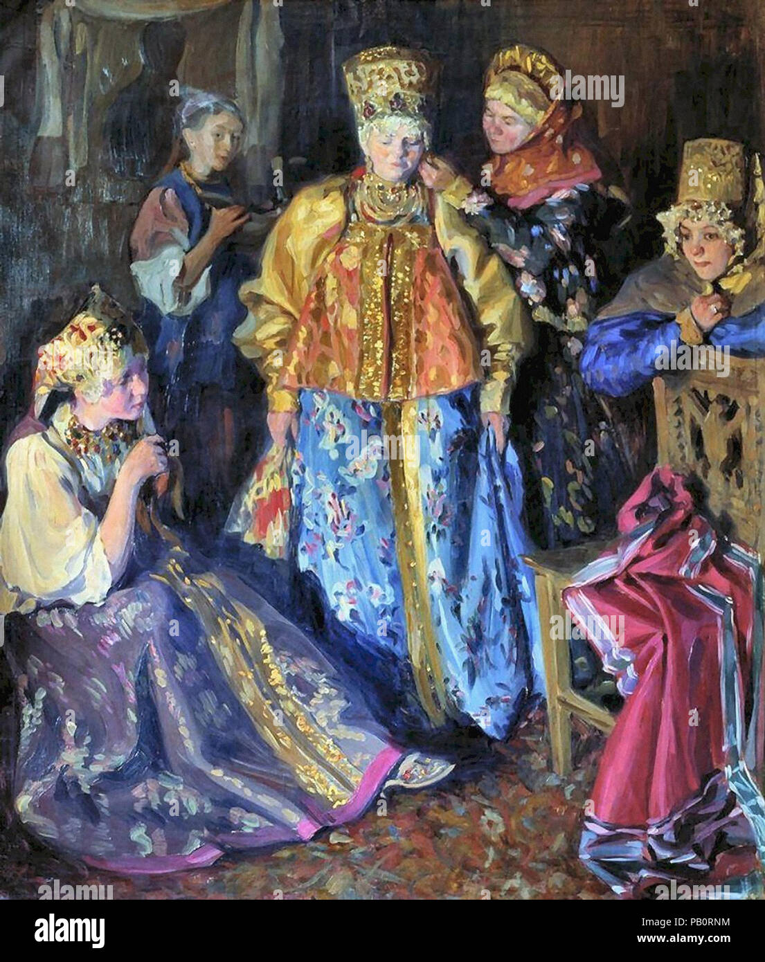 Kulikov Ivan Semionovich - Bridesmaid Dress Stock Photo - Alamy