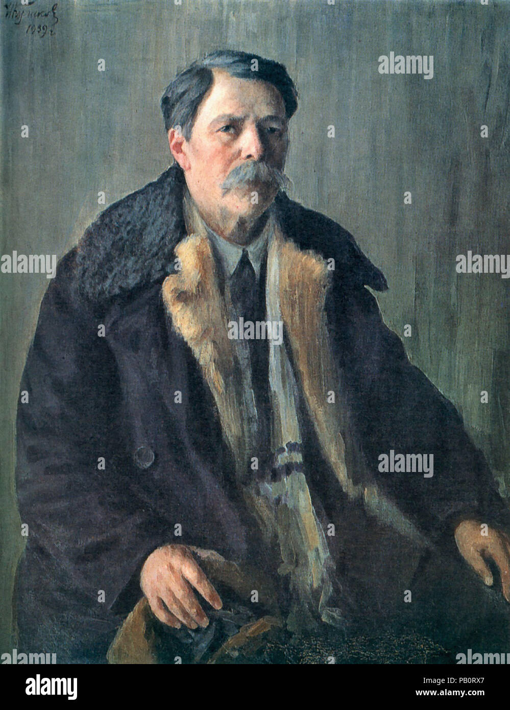 Kulikov Ivan Semionovich - Self Portrait 2 Stock Photo - Alamy