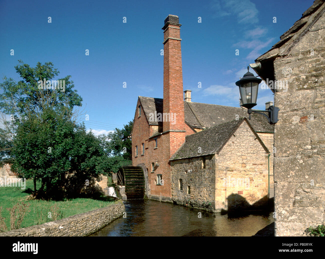 October 1993: Picturesque old water mill on the River Eye, Lower ...