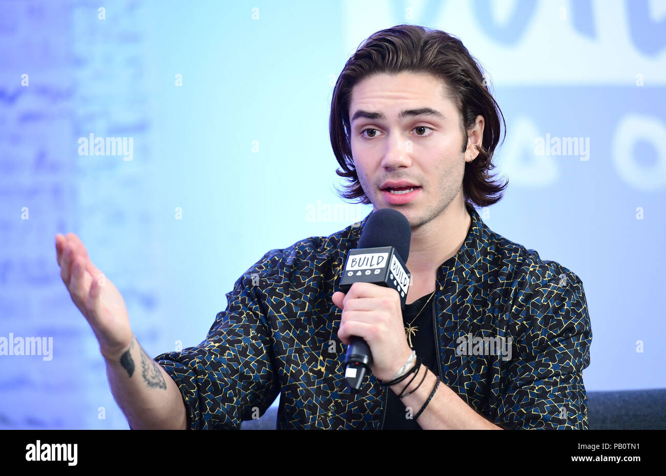 George Shelley during a BUILD Series LDN event in London Stock Photo ...