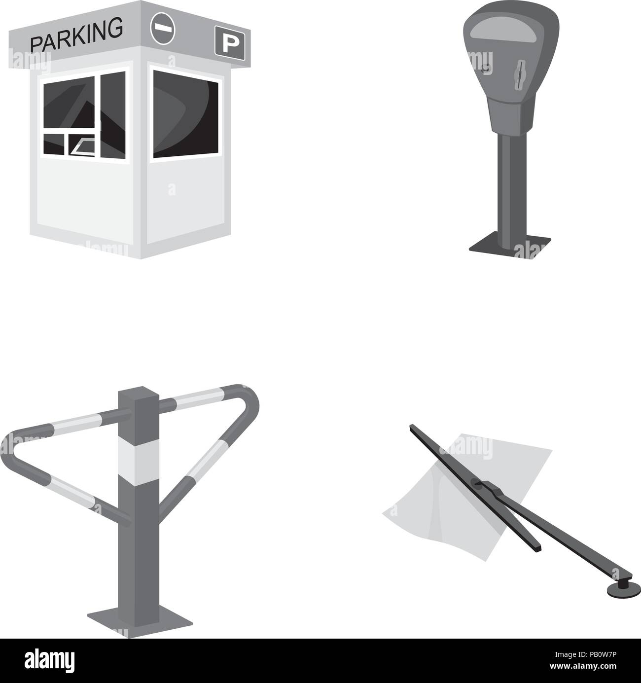 automatic,barrier,booth,car,check,collection,counter,equipment,icon ...