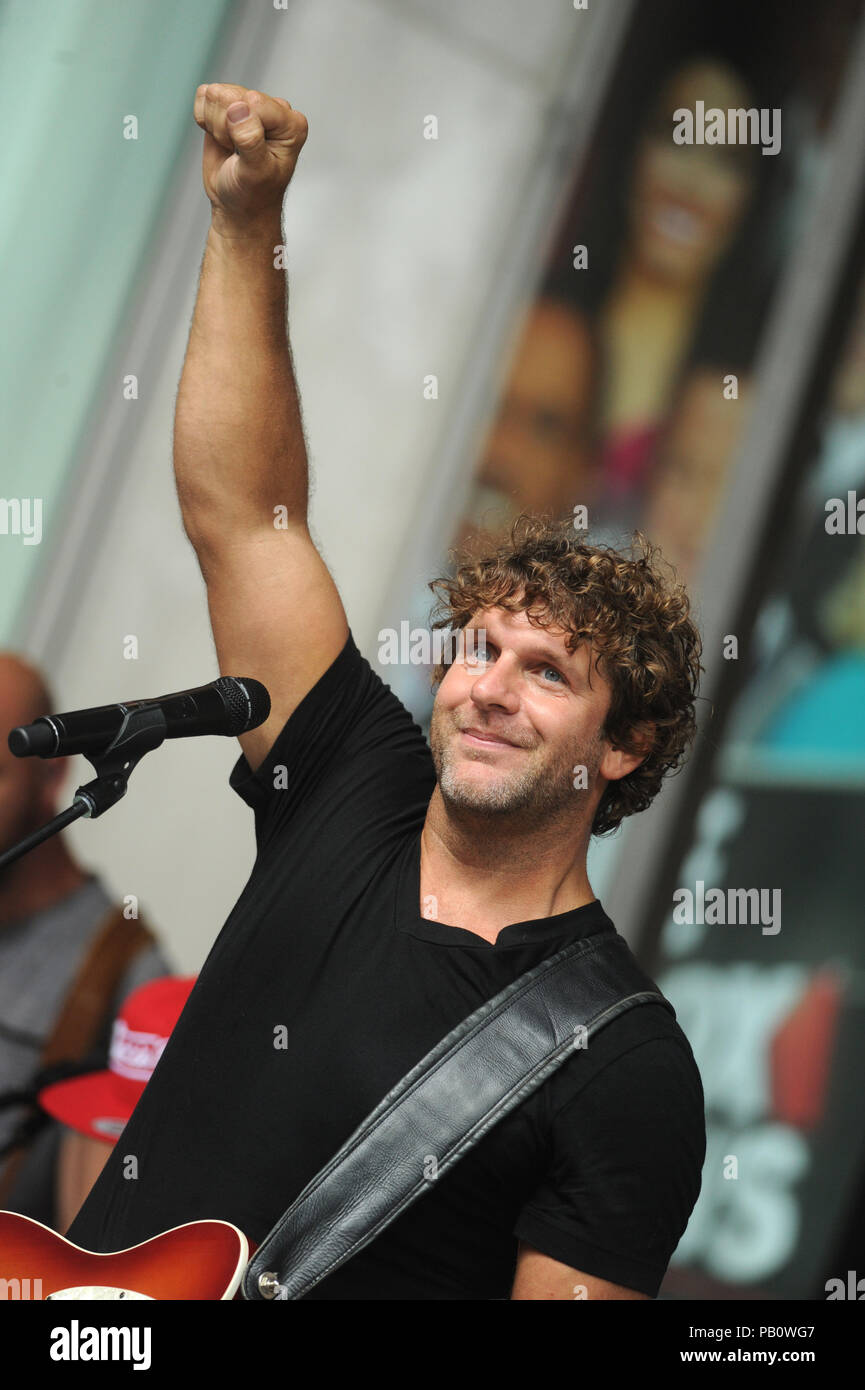 NEW YORK, NY - JUNE 12: Recording artist Billy Currington performs live ...