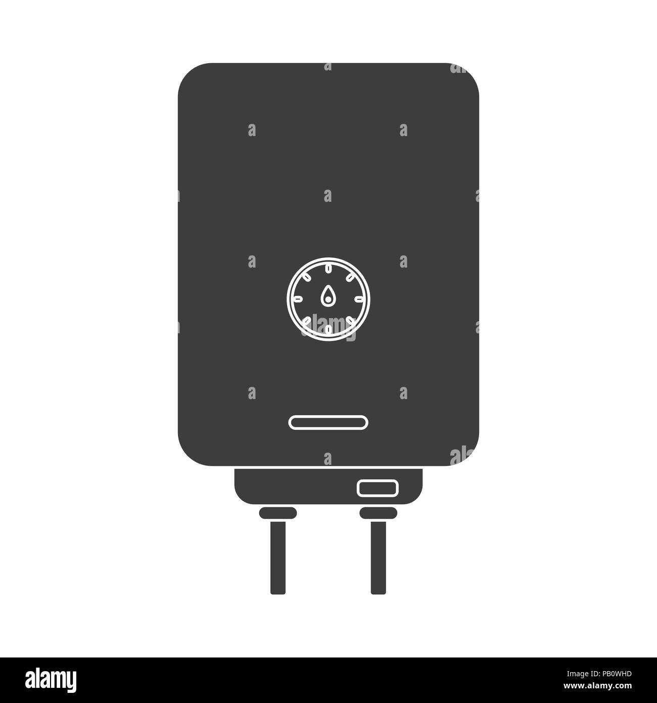 Gas geyser Cut Out Stock Images & Pictures - Alamy