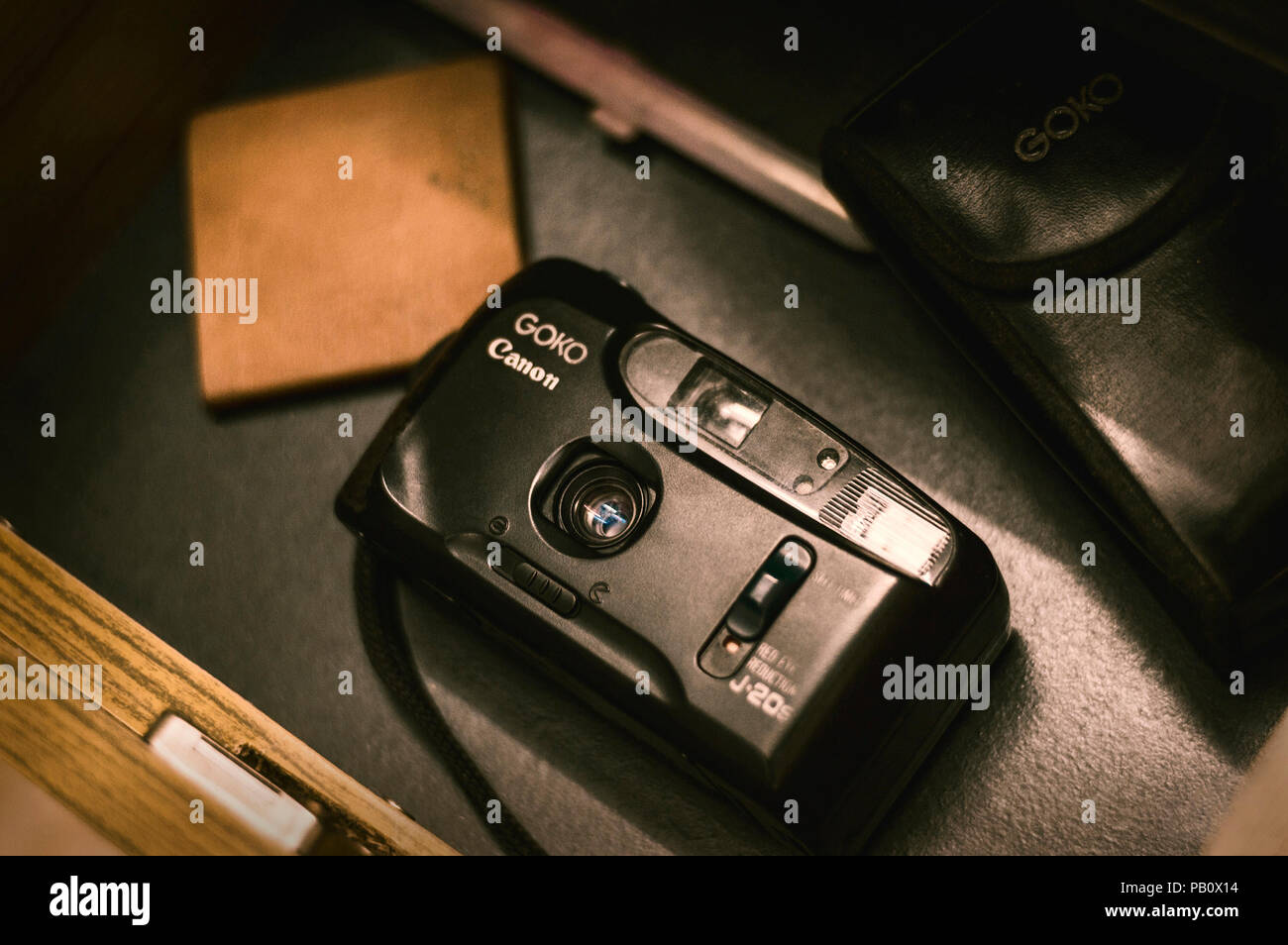 Vintage Canon Film Camera Stock Photo - Alamy